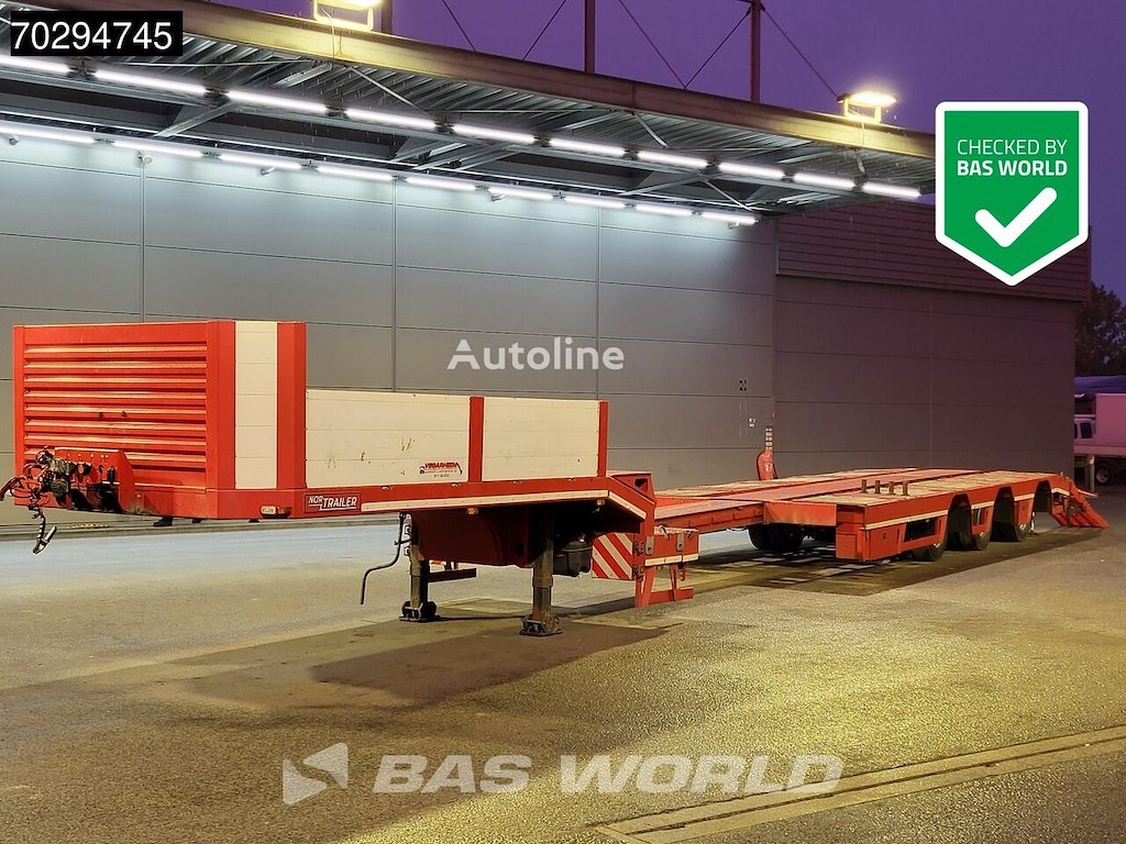 Alim LOWBED YARI ROMORK Extendable Lift + Steeringaxle poluprikolica sa niskom platformom