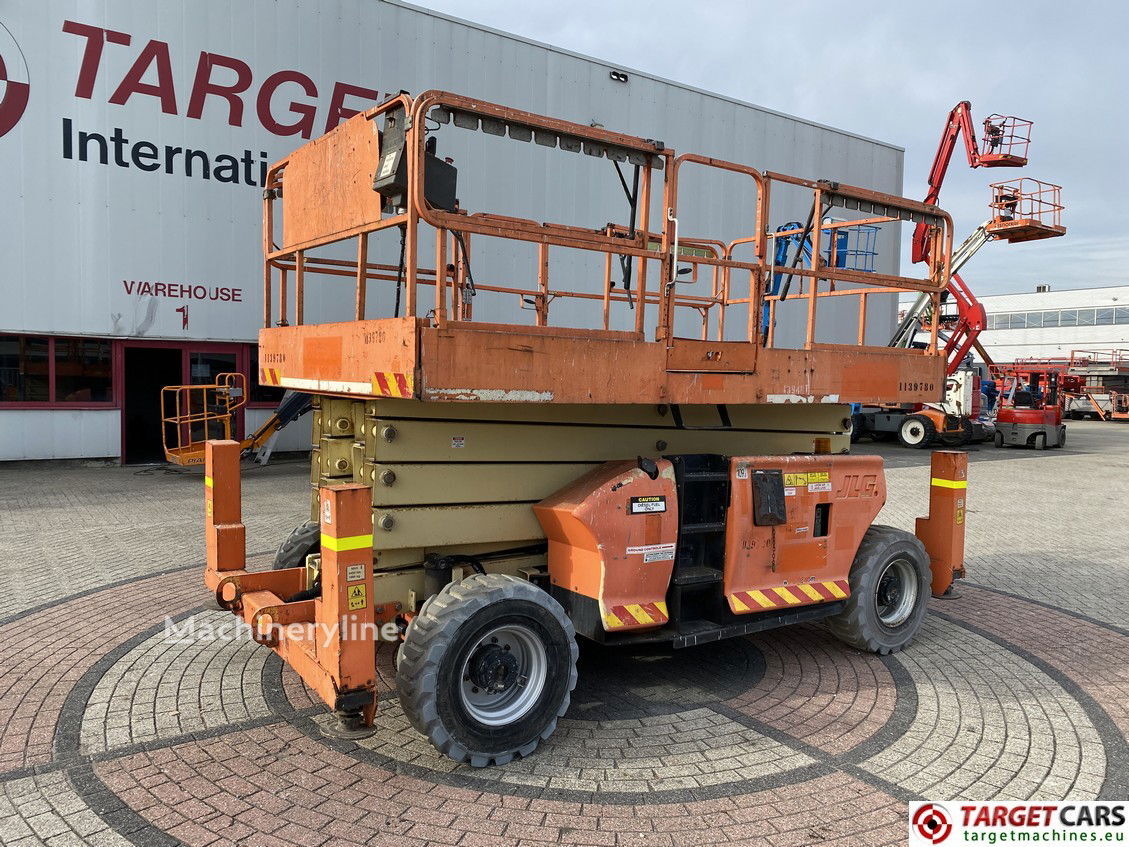 JLG 4394RT DIESEL 4x4 SCISSOR WORK LIFT W/JACKLEGS 1511CM 2012 20021 makazasta platforma