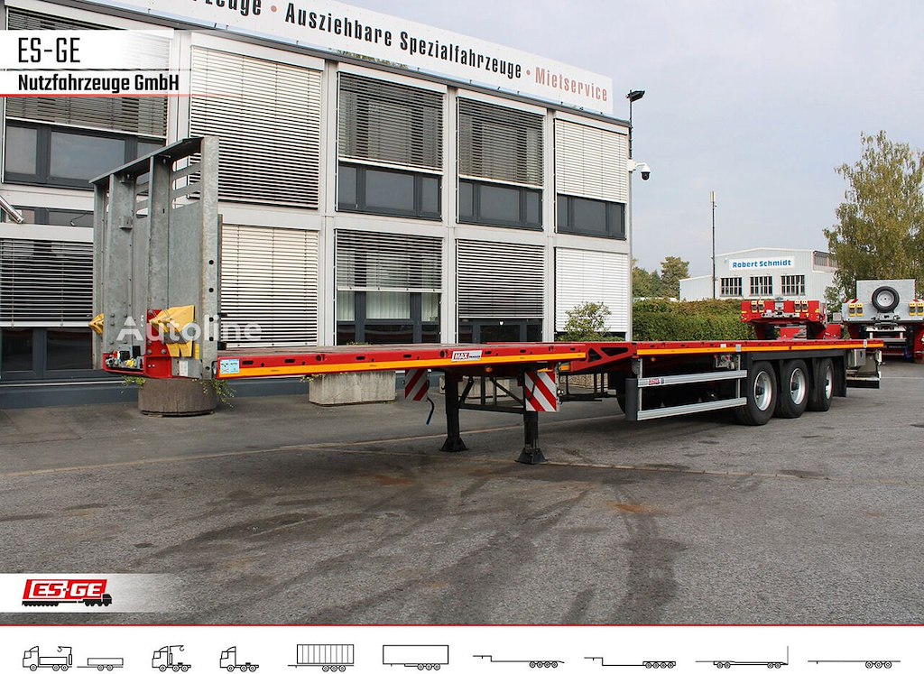 Faymonville MAX200 poluprikolica platforma