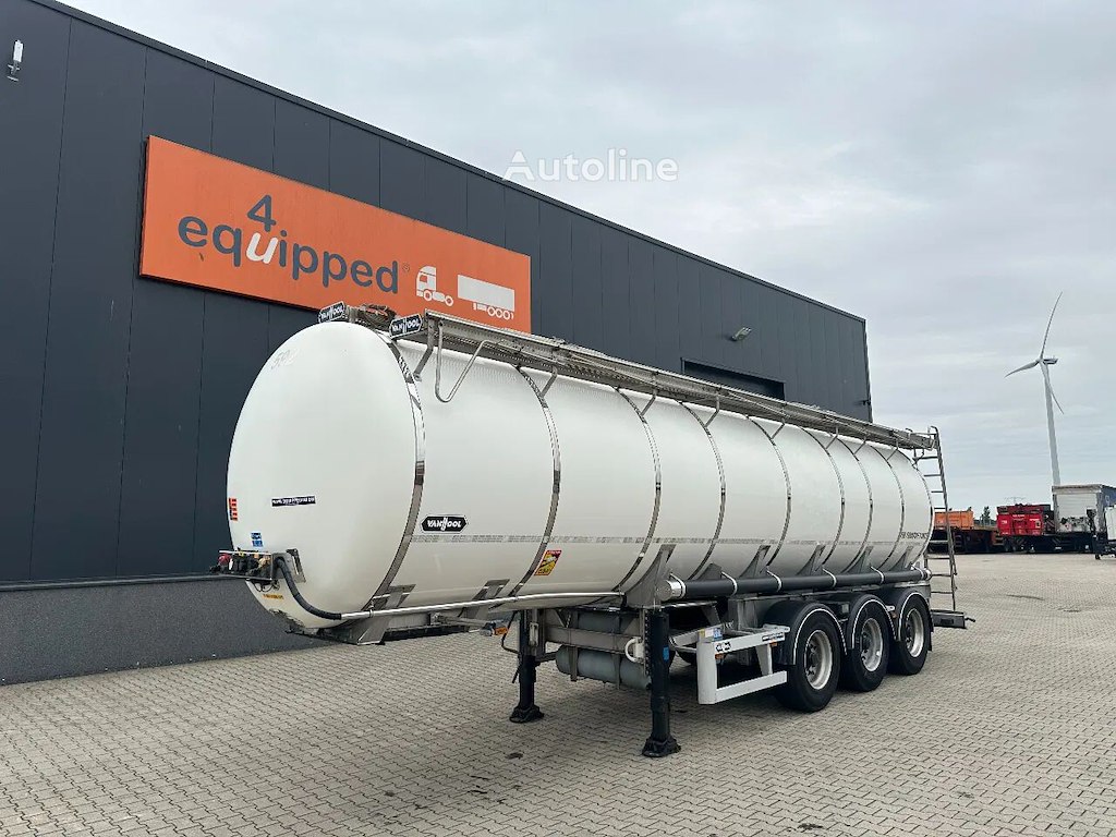 Van Hool FOOD / RVS chassis / empty weight: 5.860kg / 29.500L / 1-comp.+ cisterna za prevoz hrane