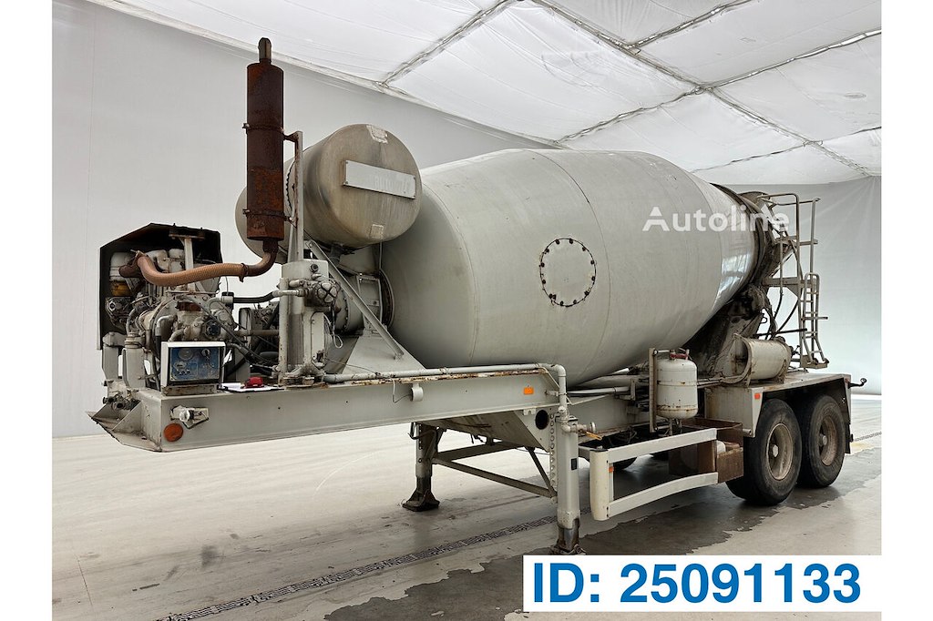 Mol MIXER 10 CUB poluprikolica betonska mešalica