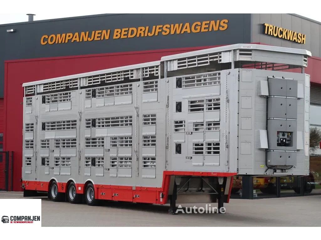 Nova Pezzaioli SBA 31 - NEW - Neu - Livestock transporter poluprikolica za prevoz stoke