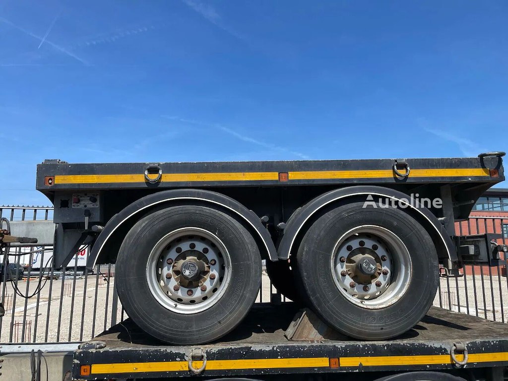 CMT PT12-20 Ballast Counter Weight Trailer For Crane BPW Drum 4 Piec prikolica platforma