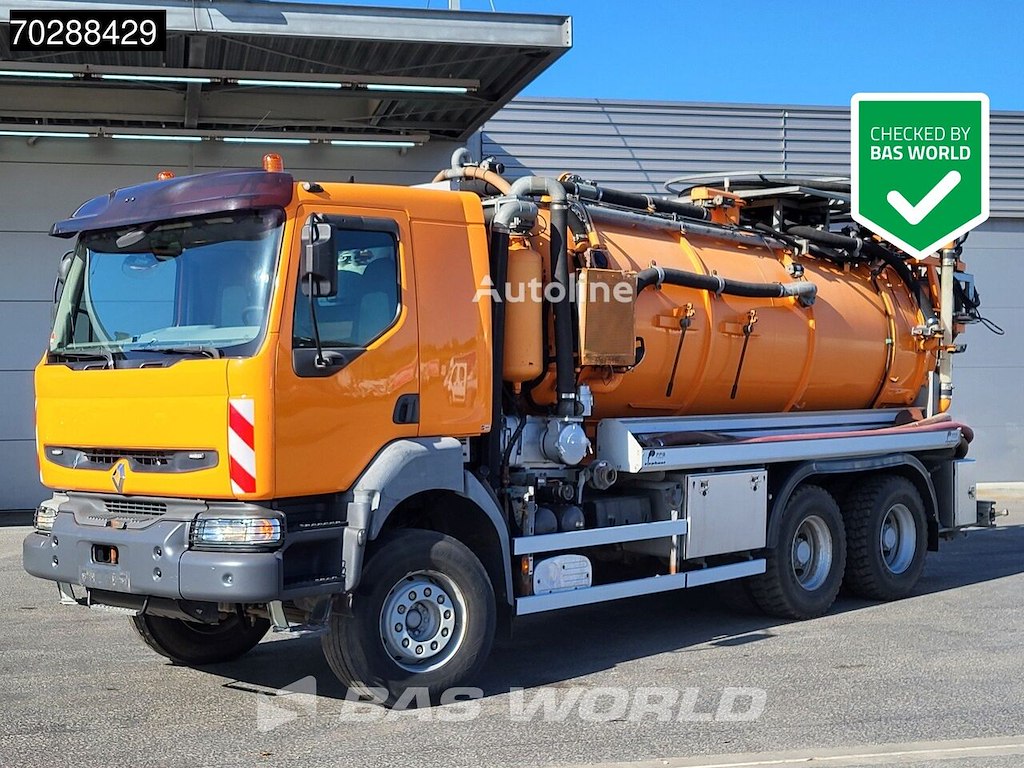 Renault Kerax 400 6X4 13m3 Wolftechnik Saugbagger Manual Big-Axle Euro 3 autofekalac