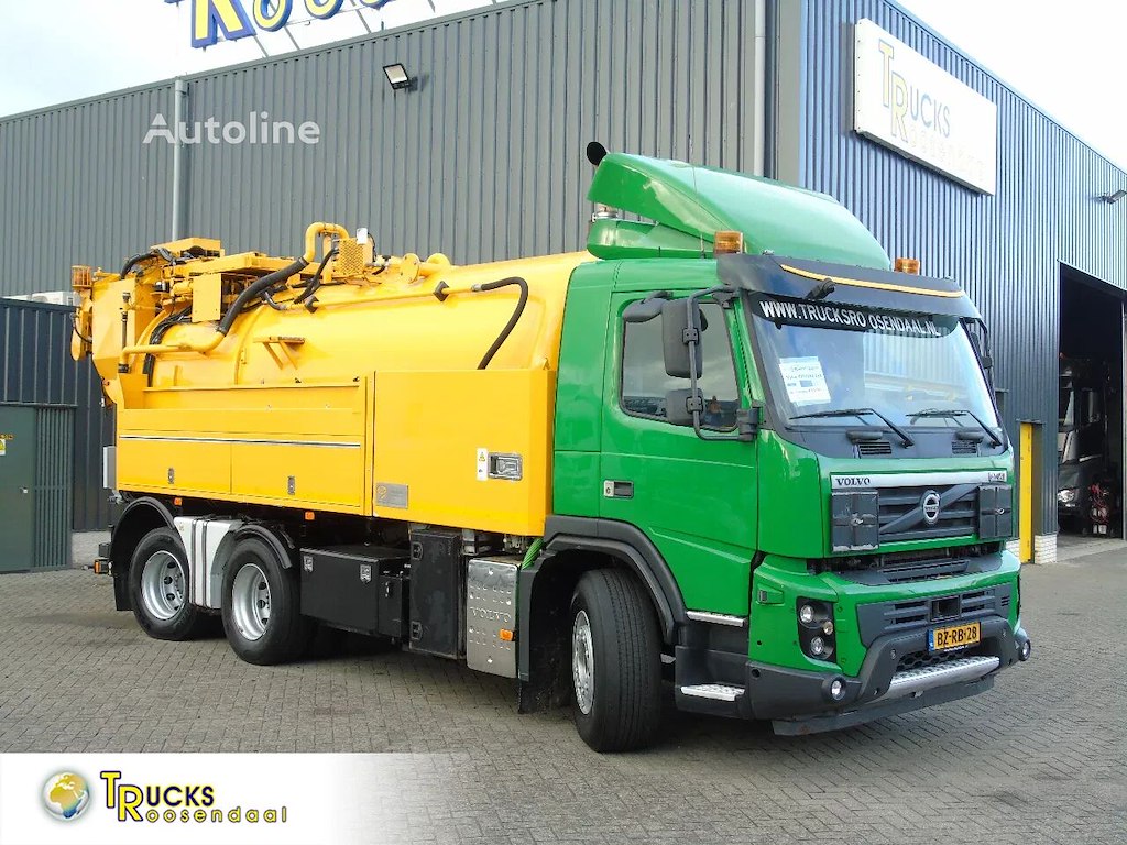 Volvo FMX 420 + 15.000L + HIGH PRESSURE PUMP + URACA + 6X4 + EURO 5 autofekalac
