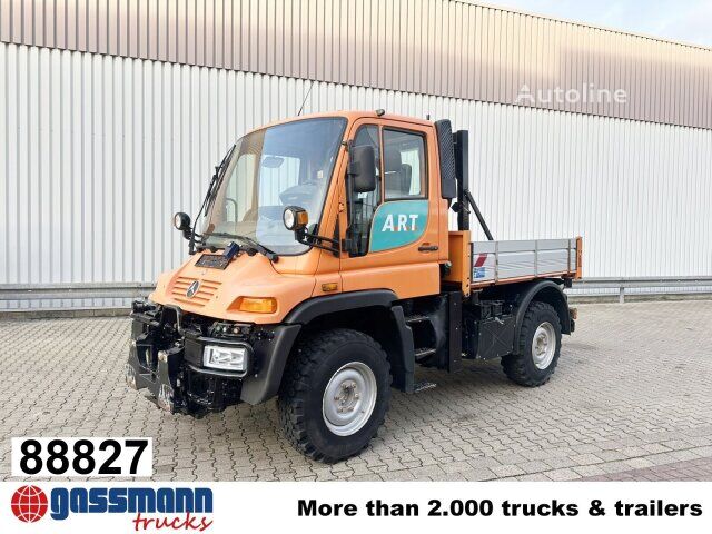 Mercedes-Benz Unimog U300 405/10 4x4, Kommunalhydraulik rasipač peska