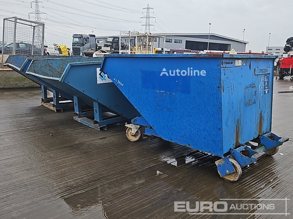 Prodaje se Conquip Skip to suit Forklift (3 of) kontejner za glomazni otpad na aukciji
