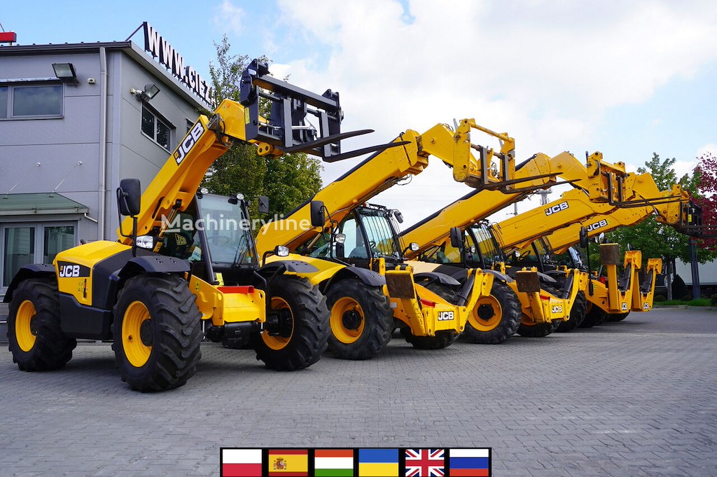 JCB 540-140 telescopic loader / 14 m range / 1800 MTH / Several unit teleskopski utovarivač