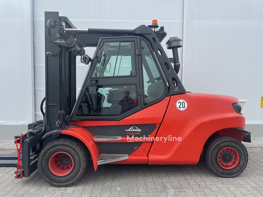 Linde H80D-03/1100-396 EVO dizel viljuškar