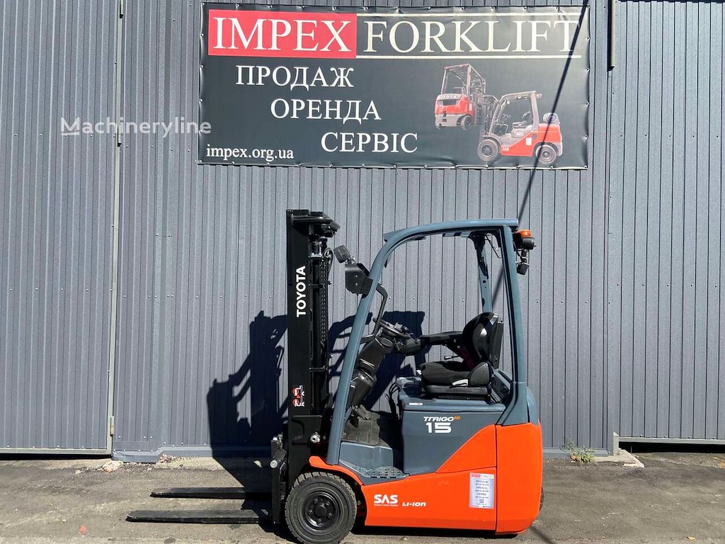 Toyota 8FBE15T električni viljuškar