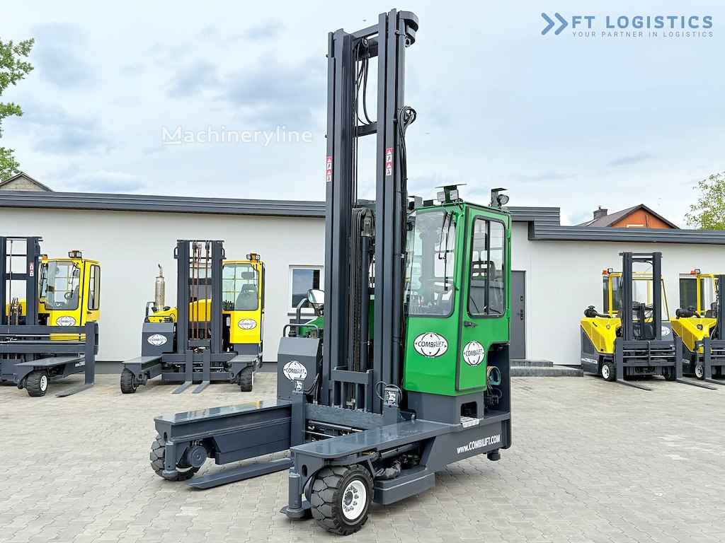 Combilift C4000 / GAS / TRIPLEX - 9300MM / FREE-LIFT / POSITIONER / LIKE N bočni viljuškar