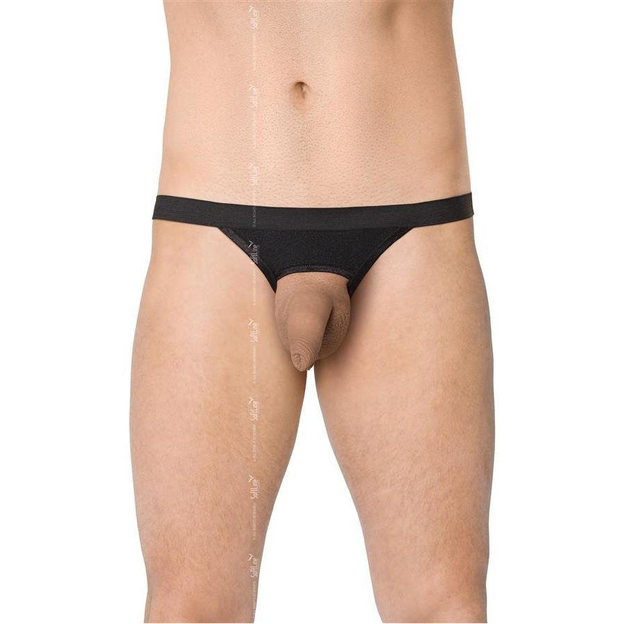 Mens thongs 4532 black