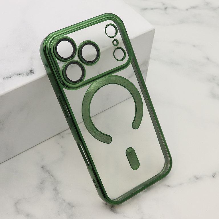 Zastitna maska (futrola) CAMERA PROTECT MAGSAFE II - iPhone 17 Pro zelena (MS)