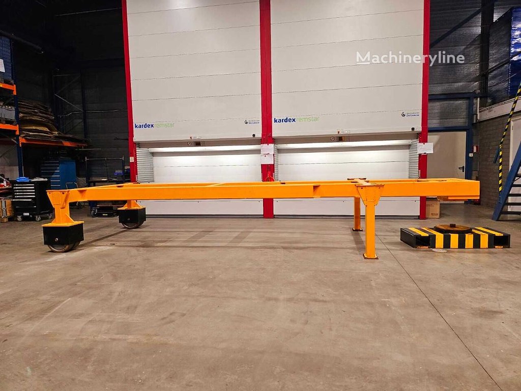 Prodaje se Hedin Lagan Forklift heavy duty bed trailer prikolicu za rolo kontejnere na aukciji