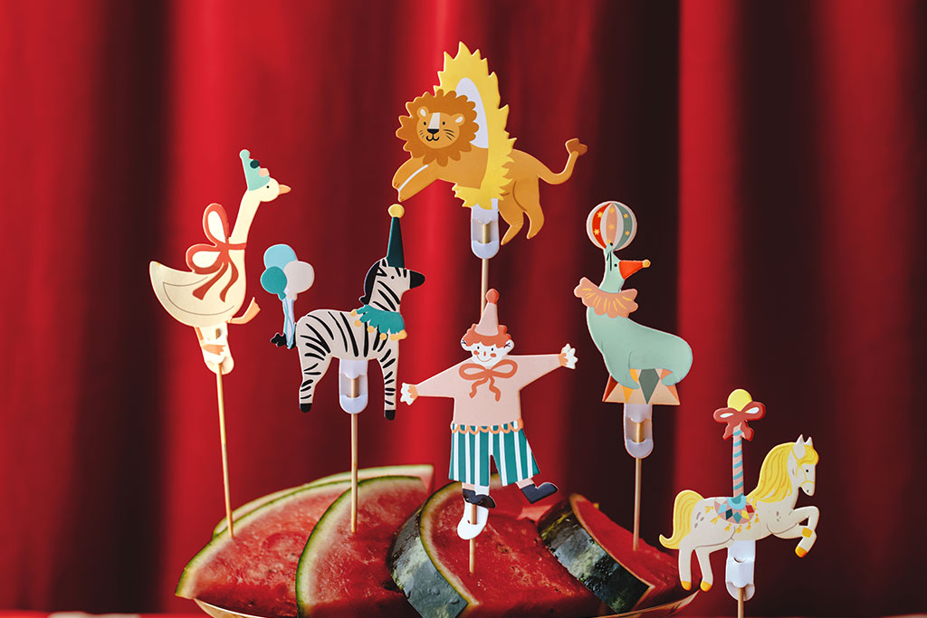 TOPERI CIRKUS 9-11.5CM – 6 KOM
