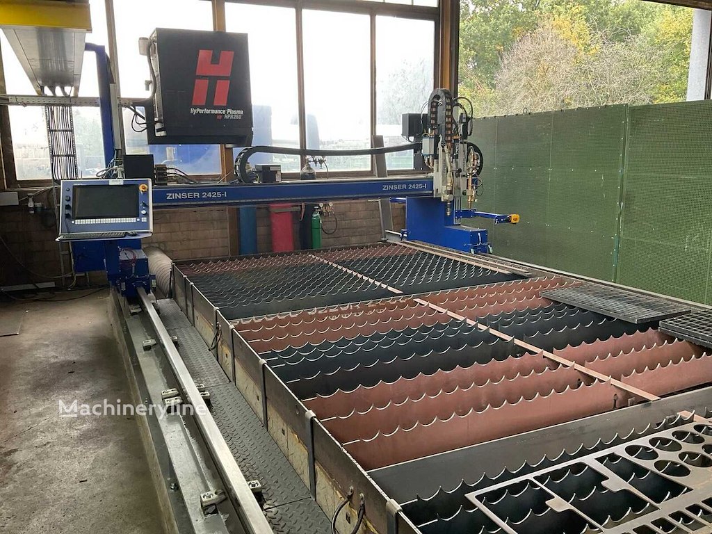 Prodaje se Zinser 2425I CNC 6010 mašinu za plazma sečenje na aukciji