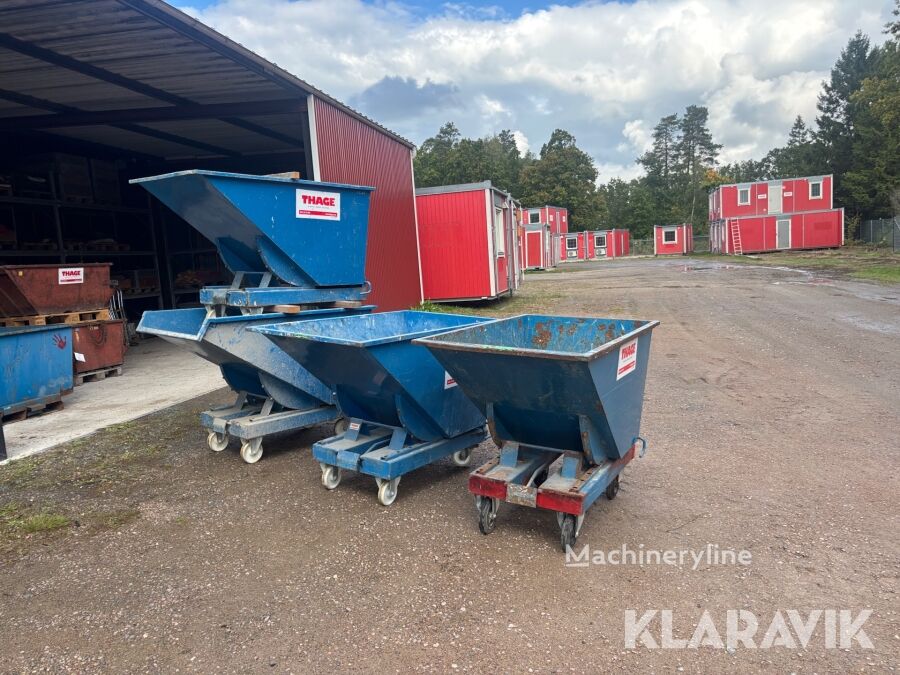 Prodaje se Intra Tippcontainer Intra 4 st hidraulični čekić na aukciji