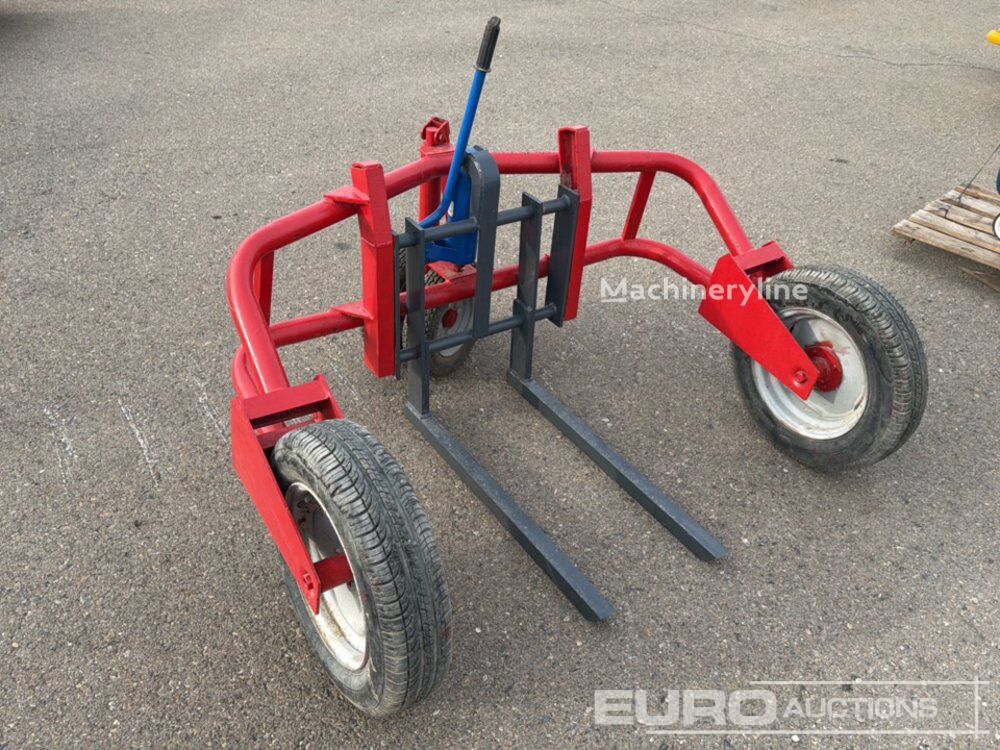 Prodaje se Heavy Duty All-Terrain Pallet Jack kašiku za prednje utovarivač na aukciji