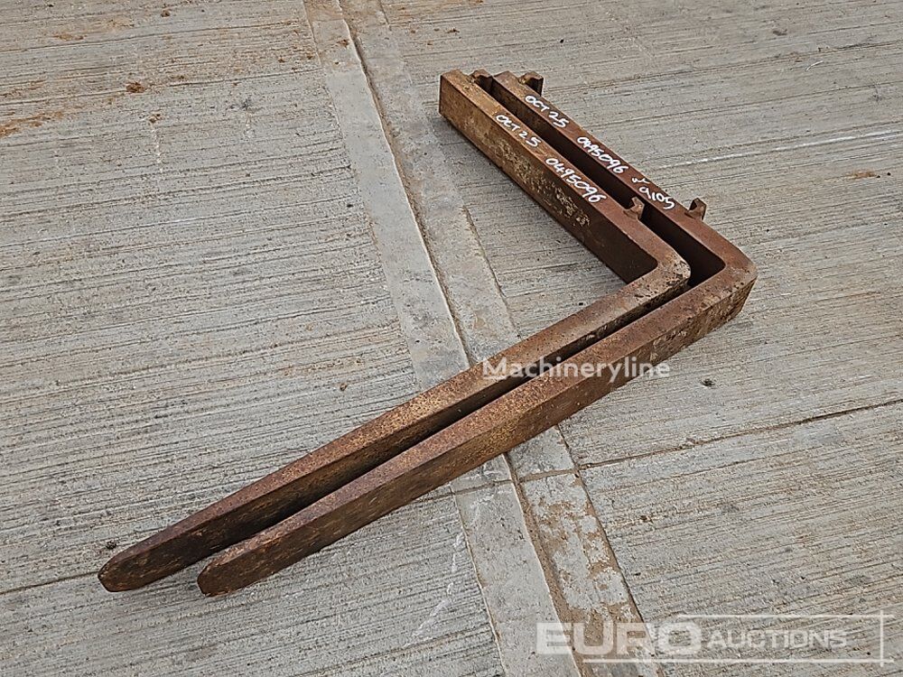 Prodaje se Fork Tynes to suit Forklift (2 of) kašiku za prednje utovarivač na aukciji