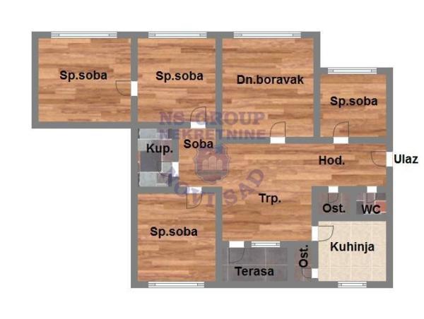 Petosoban stan na prodaju, 109m2, 463.500€