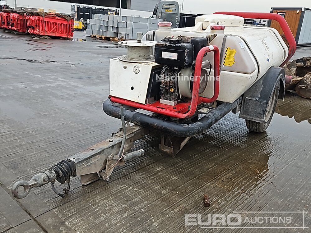 Prodaje se Brendon Powerwashers Single Axle Plastic Water Bowser, Yanmar Pressure Washer perač pod pritiskom na aukciji