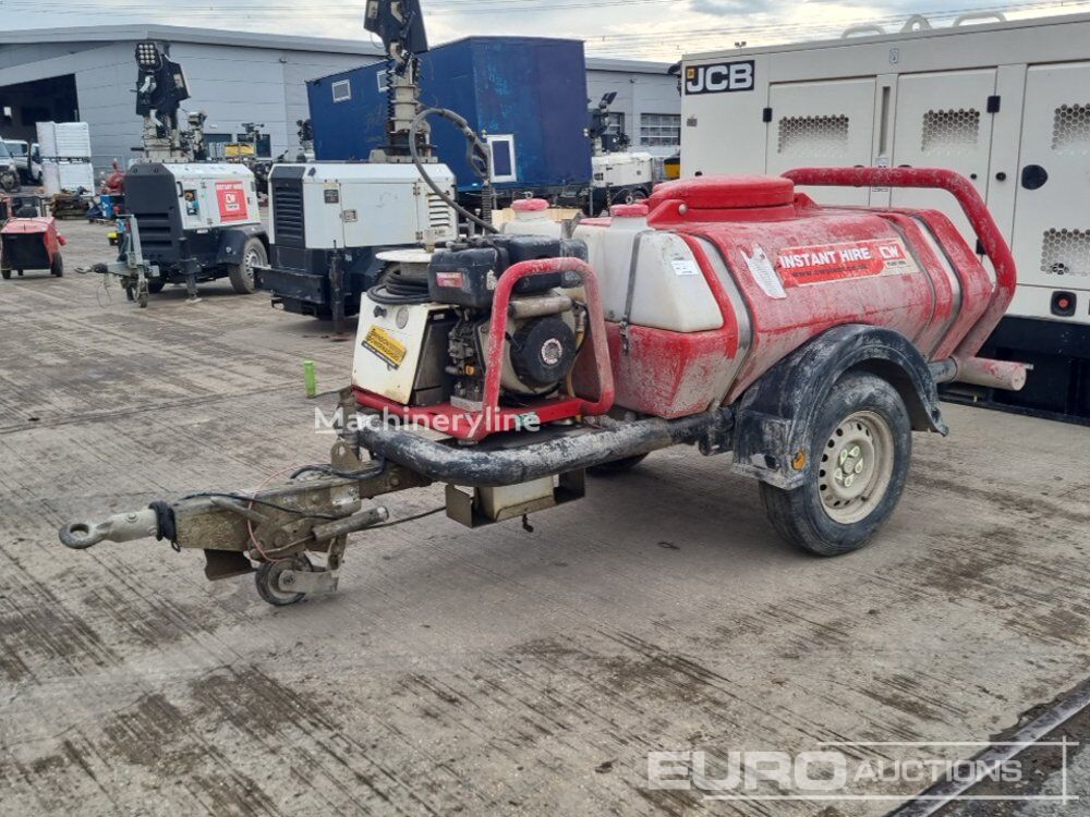 Prodaje se Brendon Powerwashers Single Axle Plastic Water Bowser, Yanmar Pressure Washer perač pod pritiskom na aukciji