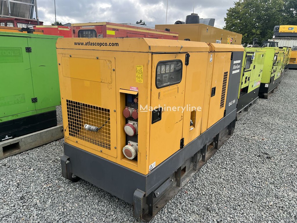 Atlas Copco Stromaggregat Stromerzeuger Generator 100 KVA diesel generator