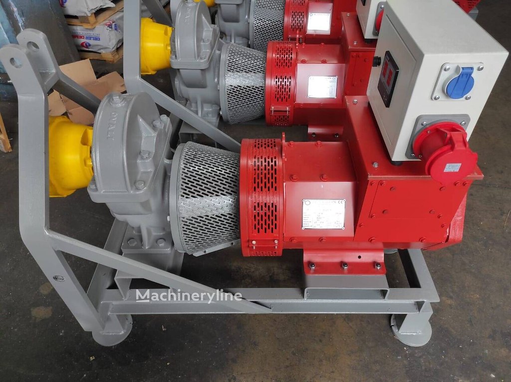 Elektro-Jen agregat prądotwórczy 20 kVa / 16 kW na WOM ze regula traktorski generator