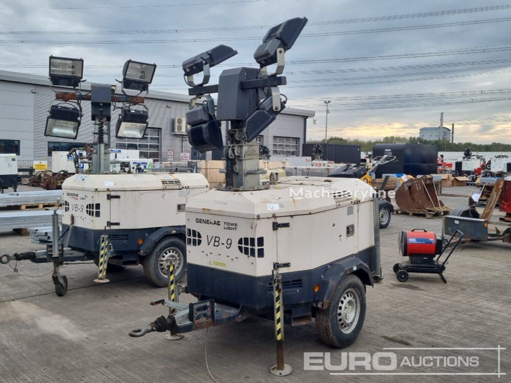 Prodaje se Generac VB-9 rasvetni toranj na aukciji