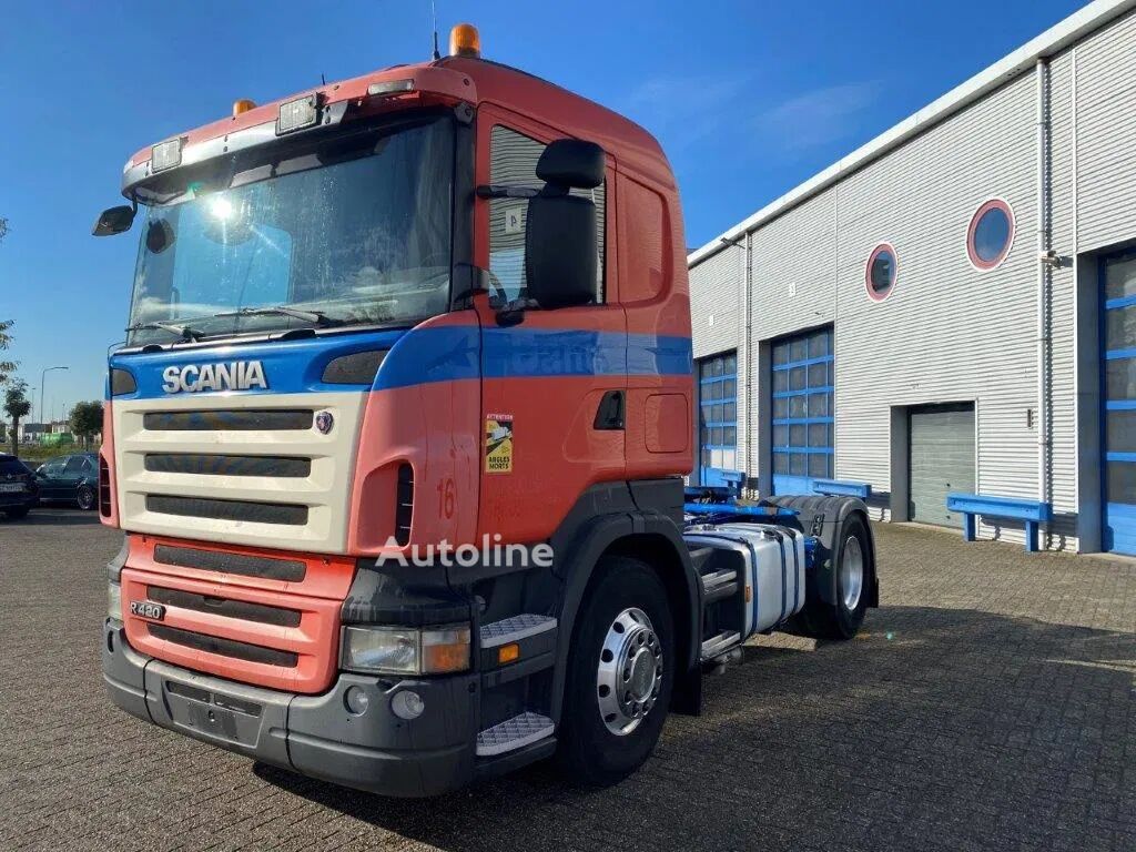 Scania R420 / HYDRAULICS / ALCOA / AIRCO / GOOD CONDITION / MANUAL / EU tegljač