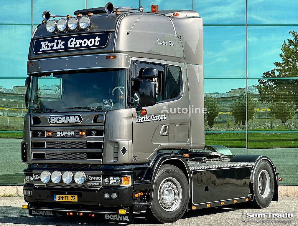 Scania R164-480 V8 Retarder Manual Gearbox Showtruck Completely Rebuild tegljač