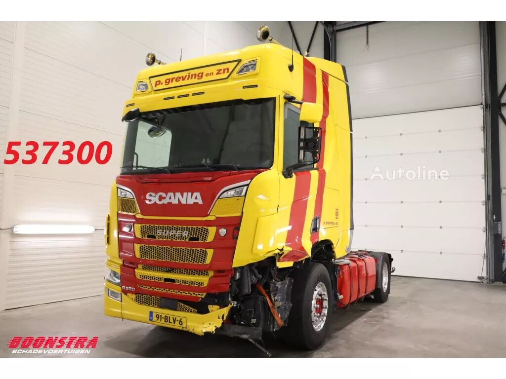 Scania R R520 V8 Alcoa Leder Standairco tegljač