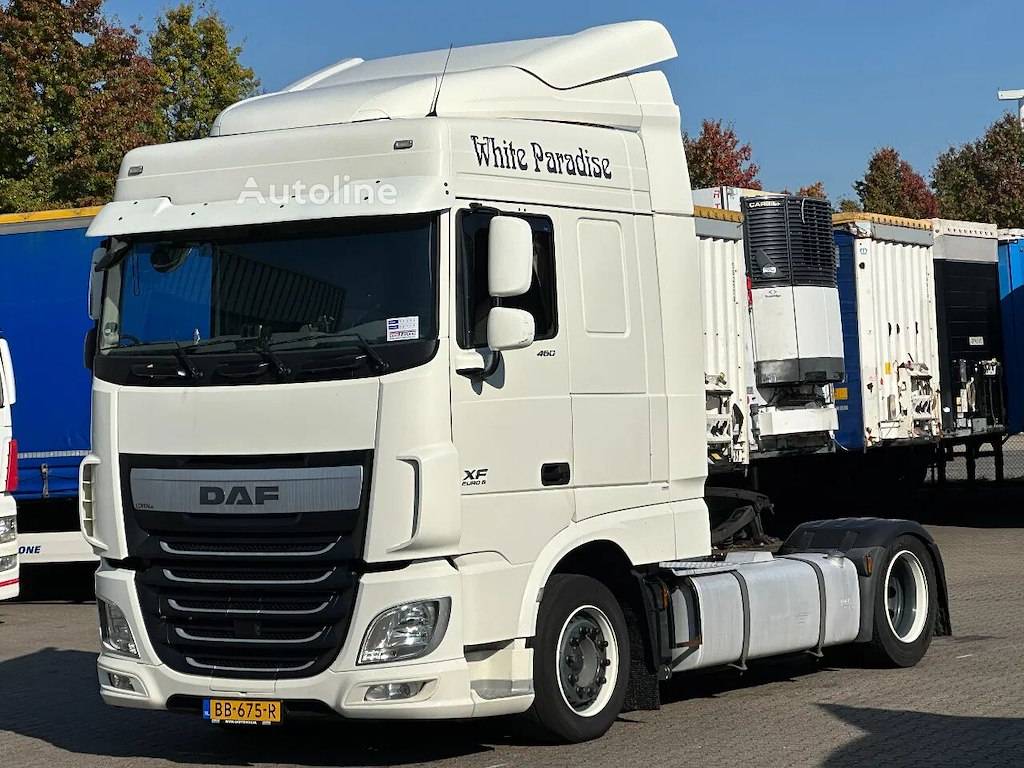 DAF XF 460 Space Cab-Mega-Hefschotel-2 Tank-Euro 6 tegljač