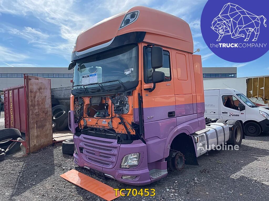DAF XF Euro6 tegljač nakon udesa