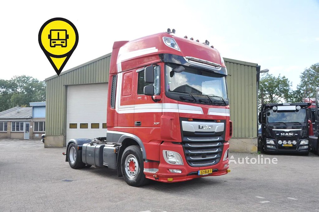 DAF XF 480 SSC 4X2 2x ALU TANK SPECIAL-INTERIOR tegljač