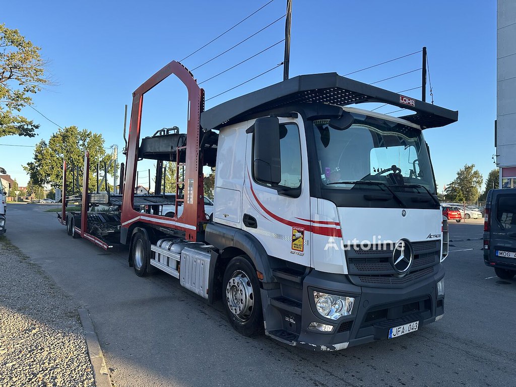 Mercedes-Benz Actros 1844 tegljač + poluprikolica autotransportera