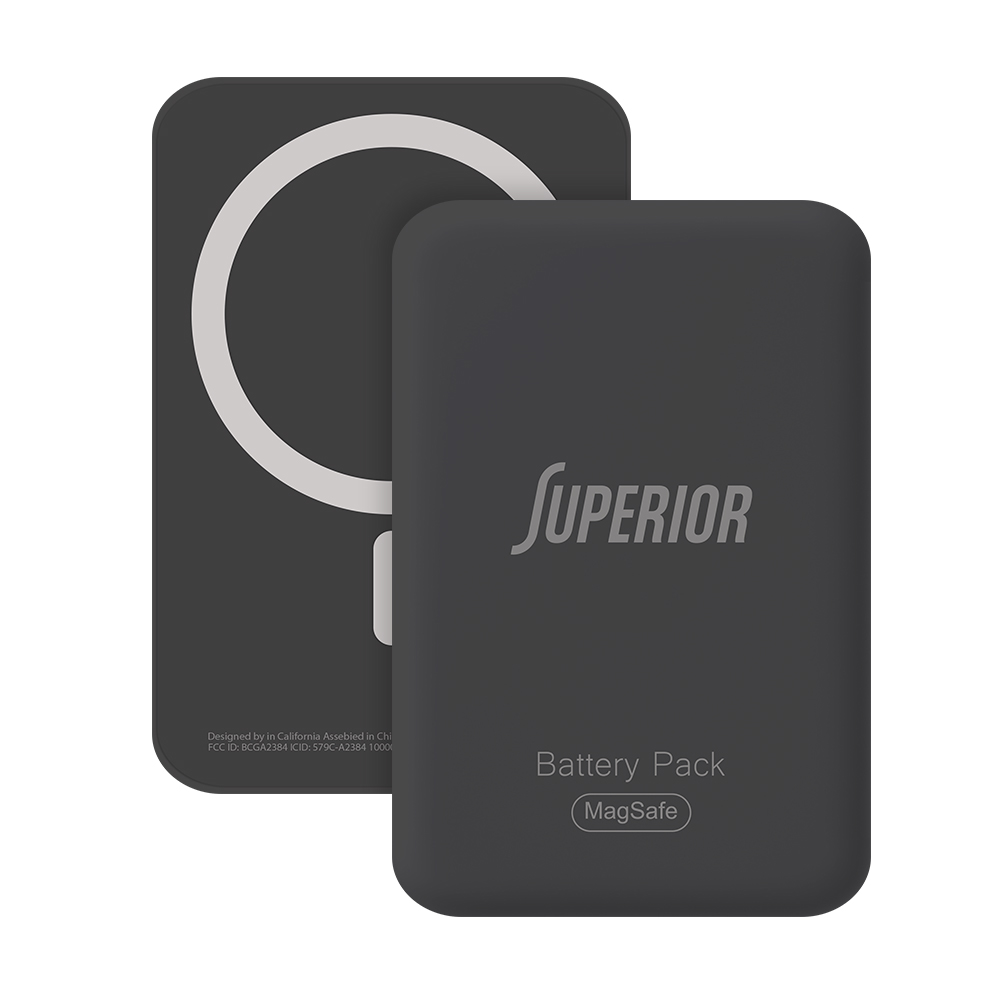 Univerzalna Back Up Baterija MagSafe Superior 15W 10000 mAh crni (MS)