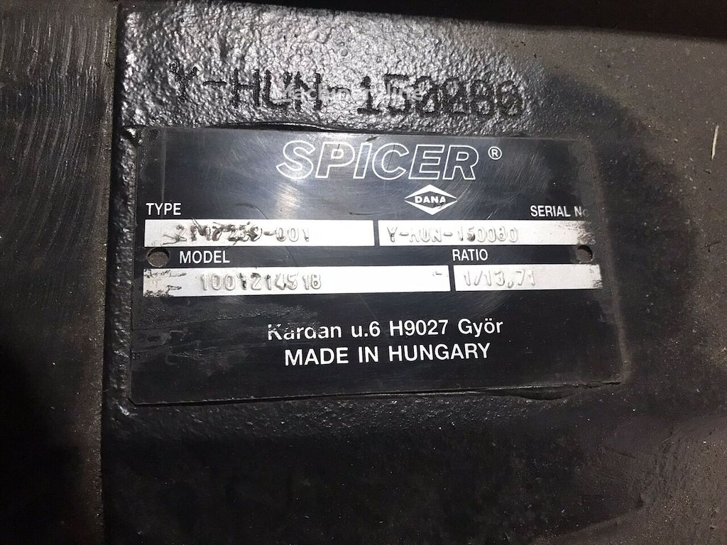 Dana 211-239-001 osovina za prednjeg utovarivača