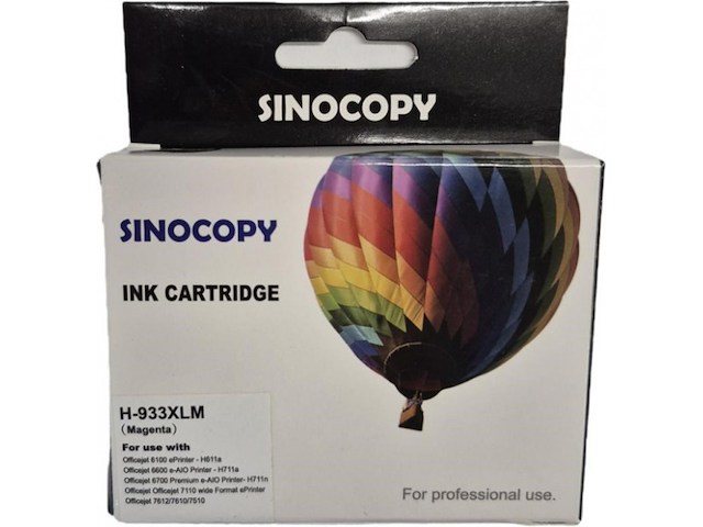 INKJET Ketridz ZA HP 933XL M Magenta SINO HPIJXM933SC