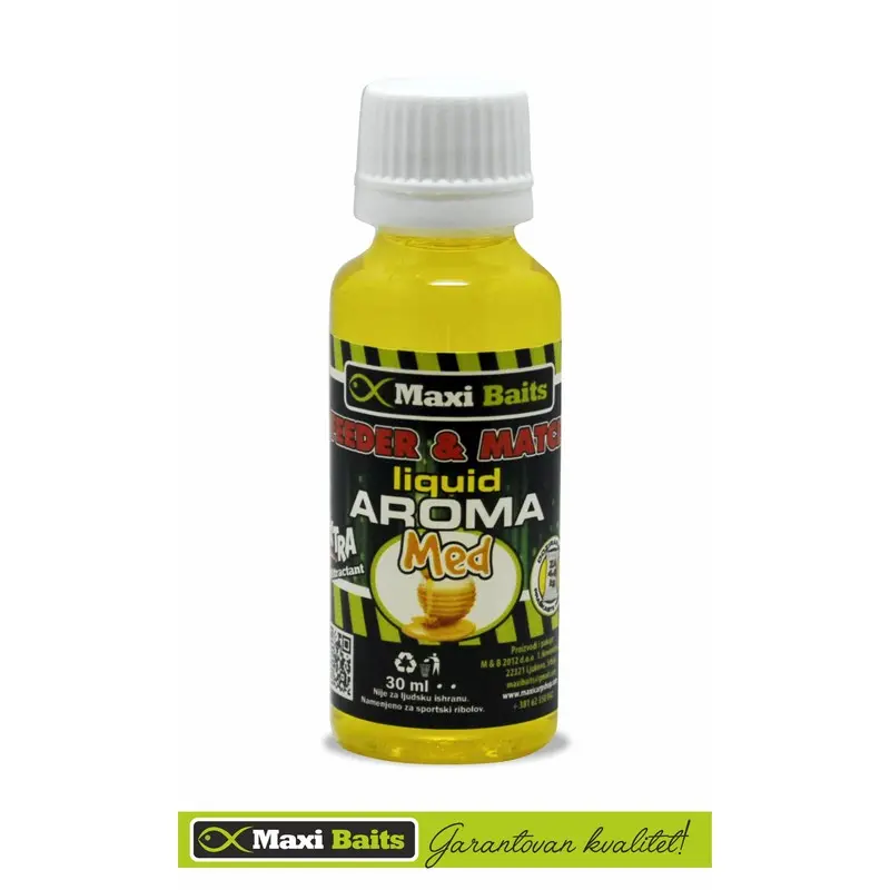 MAXI BAITS FEEDER & MATCH LIQUID AROMA 30 ML
