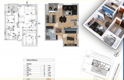 Prodajem Stan-Apartman, Adice, Novi Sad, €109.200