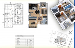 Prodajem Stan-Apartman, Adice, Novi Sad, €109.200