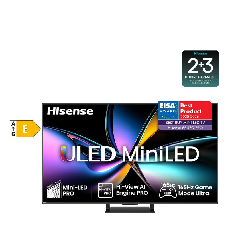 Hisense ULED televizor 65U7Q PRO Smart