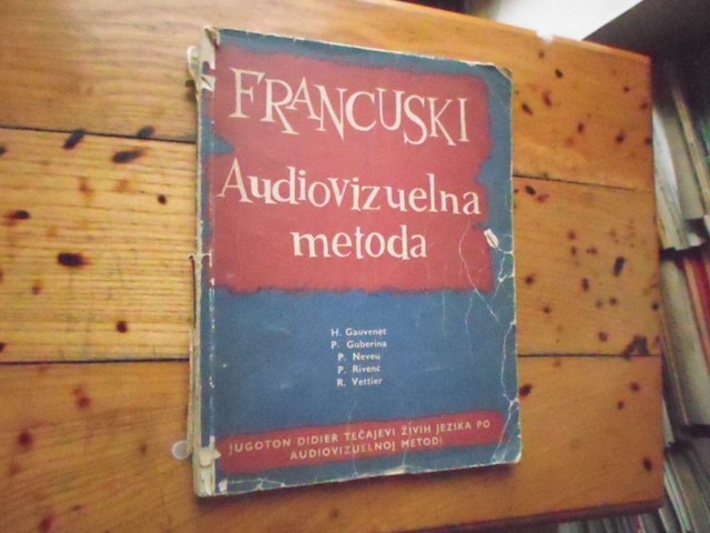 FRANCUSKI AUDIOVIZUELNA METODA 4LP+2 Knjige, Ploče nove