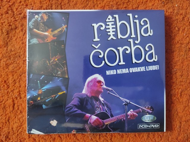 2CD+DVD RIBLJA ČORBA - NIKO NEMA OVAKVE LJUDEDE!