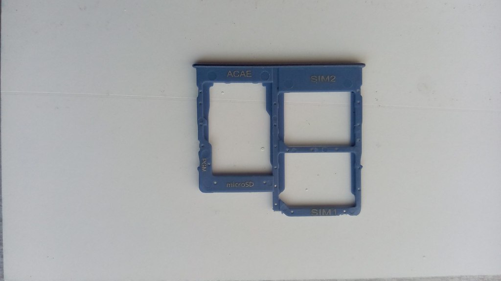Fioka/ležiste za SIM kartice i microSD – plava – Tip: kombinovana fioka Dual