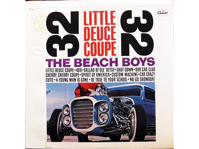 LP*: BEACH BOYS - LITTLE DEUCE COUPE (USA, 1976) MINT