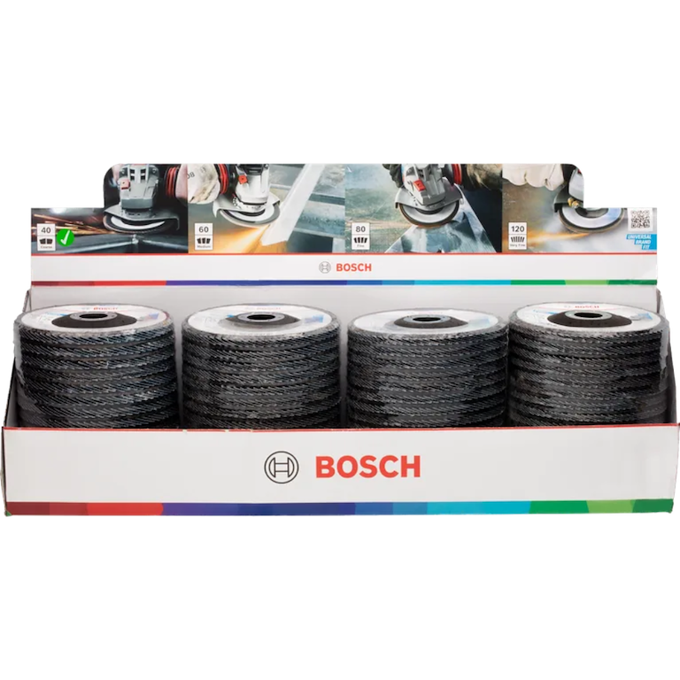 Bosch – X451 Lamelasti disk Ø125 T29 G40 Displej – 2608626137