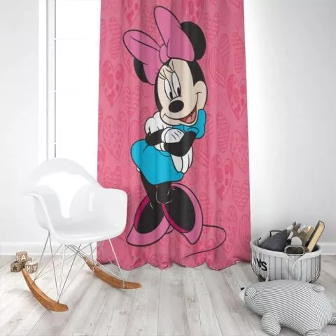Dečiji draper Minnie roze – 140x250cm