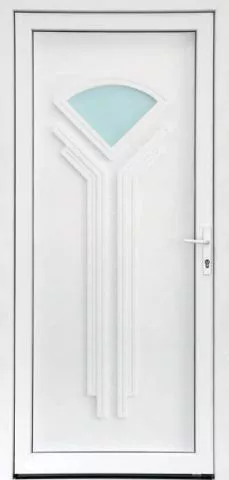 PVC ULAZNA VRATA SA KORNIZAMA MODEL 23